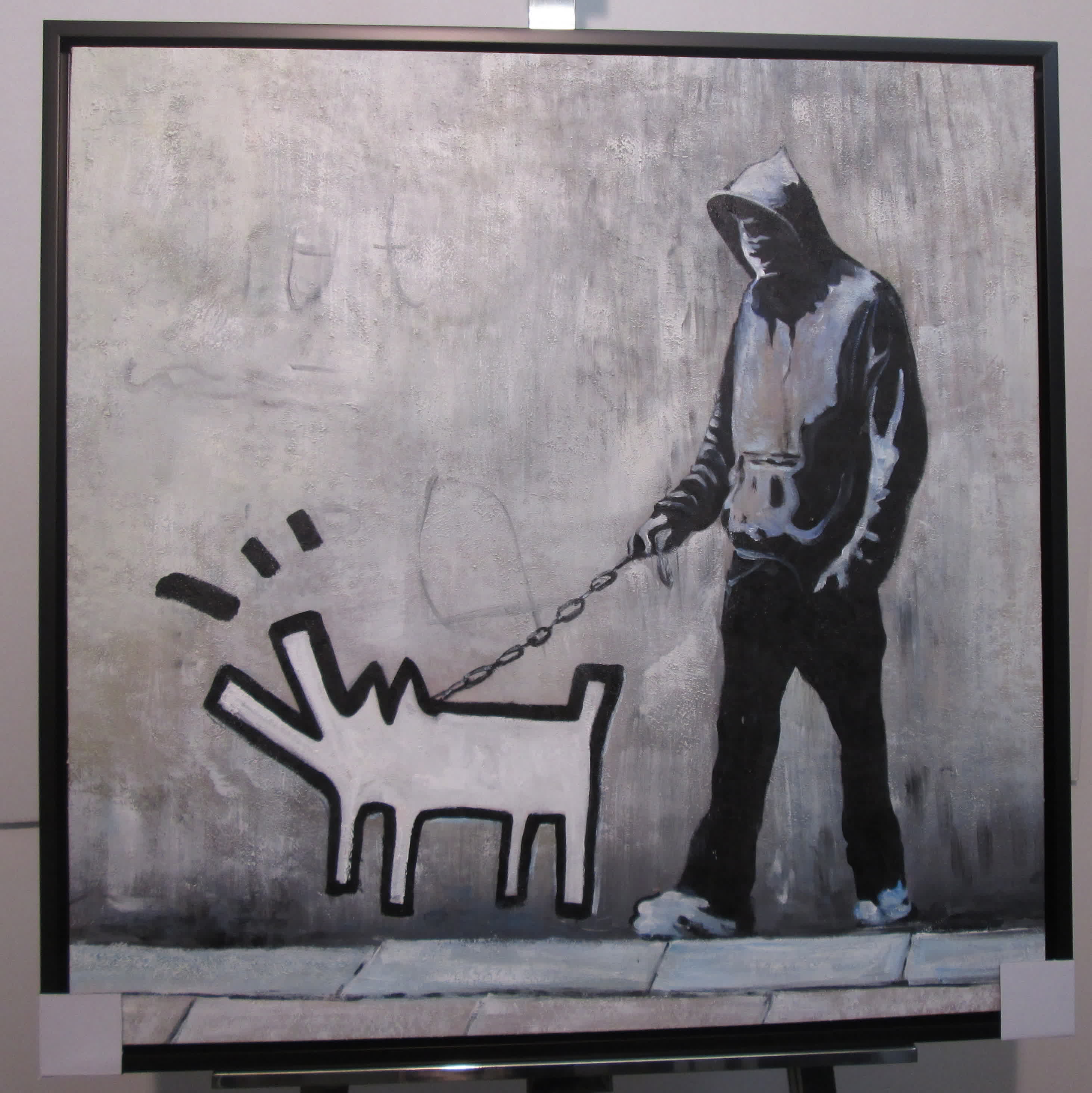 IR014, BANKSY, Dog - Starsdeco